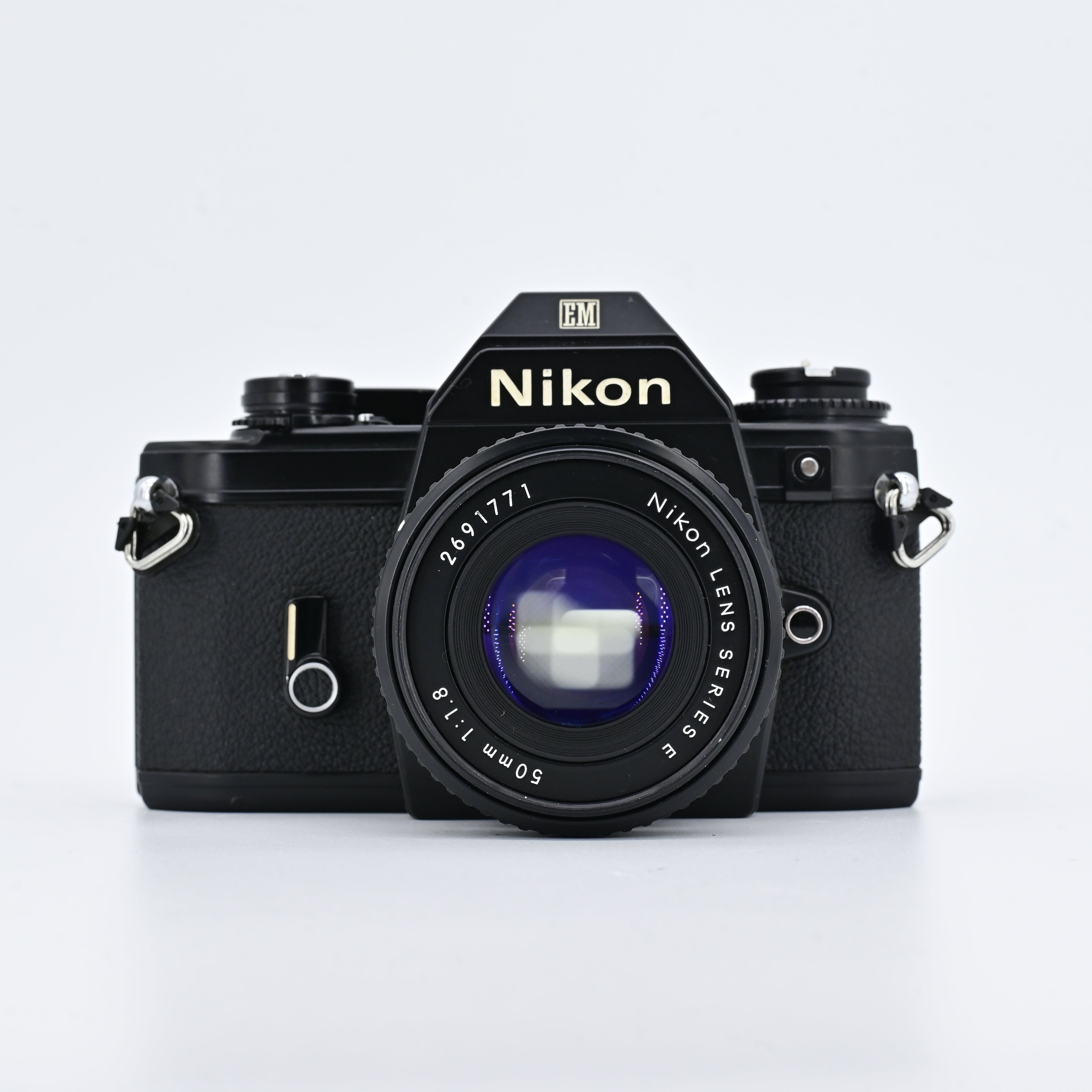 Nikon EM Black + Series E 50mm F1.8 Lens – SHOWA