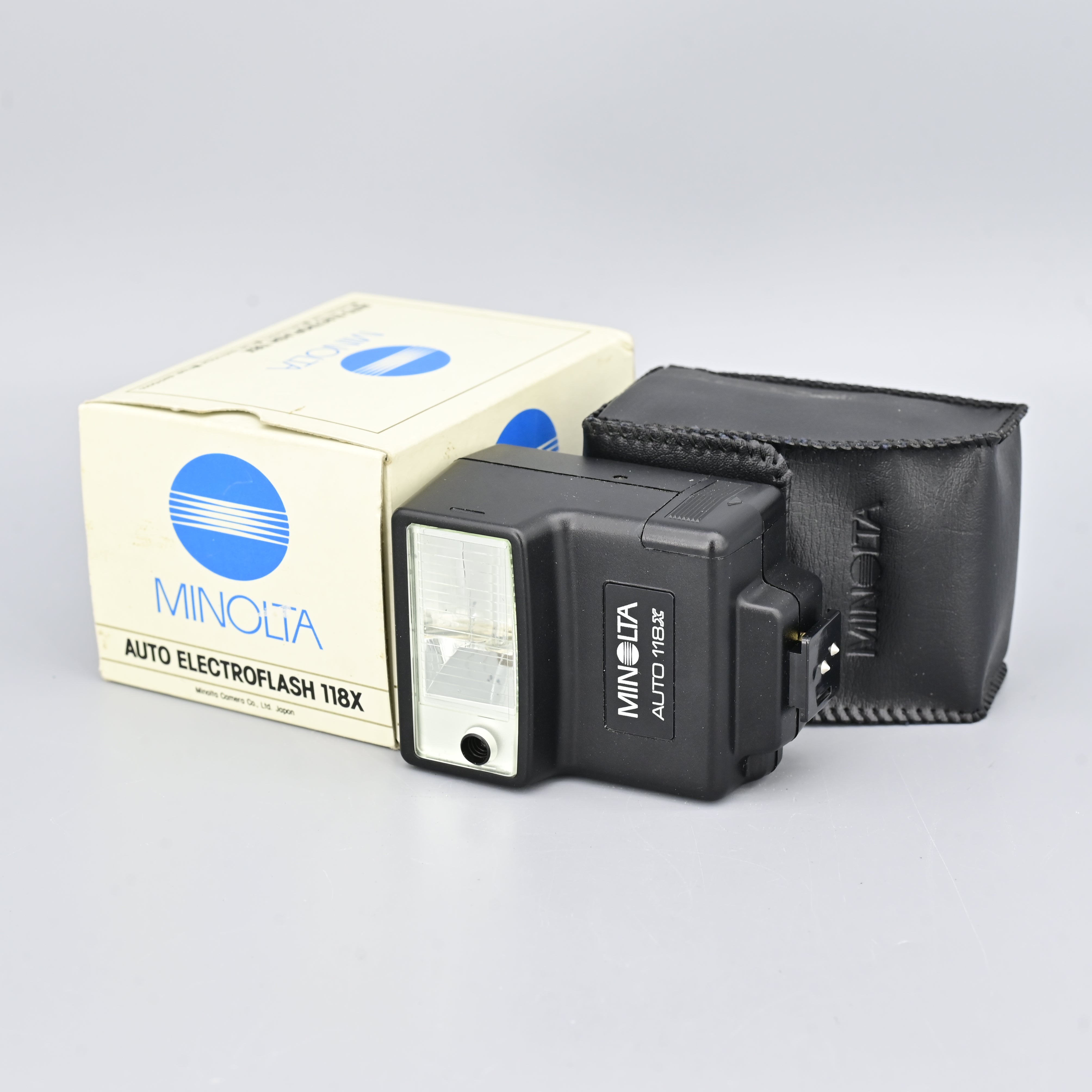 Minolta Auto Electroflash 118X (With Box) – SHOWA