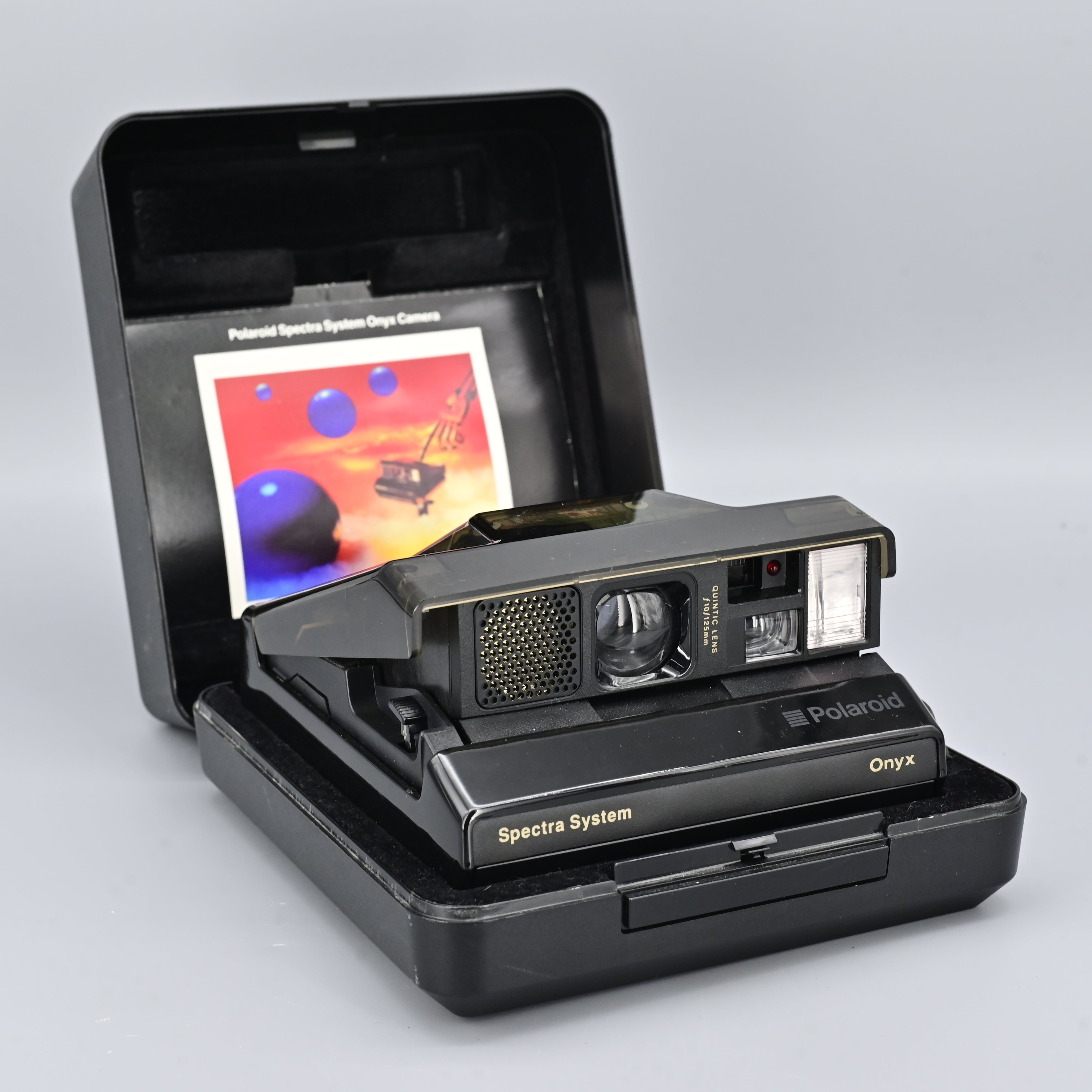 Polaroid Spectra ONYX Anniversary Edition Instant Camera (Box Set) – SHOWA